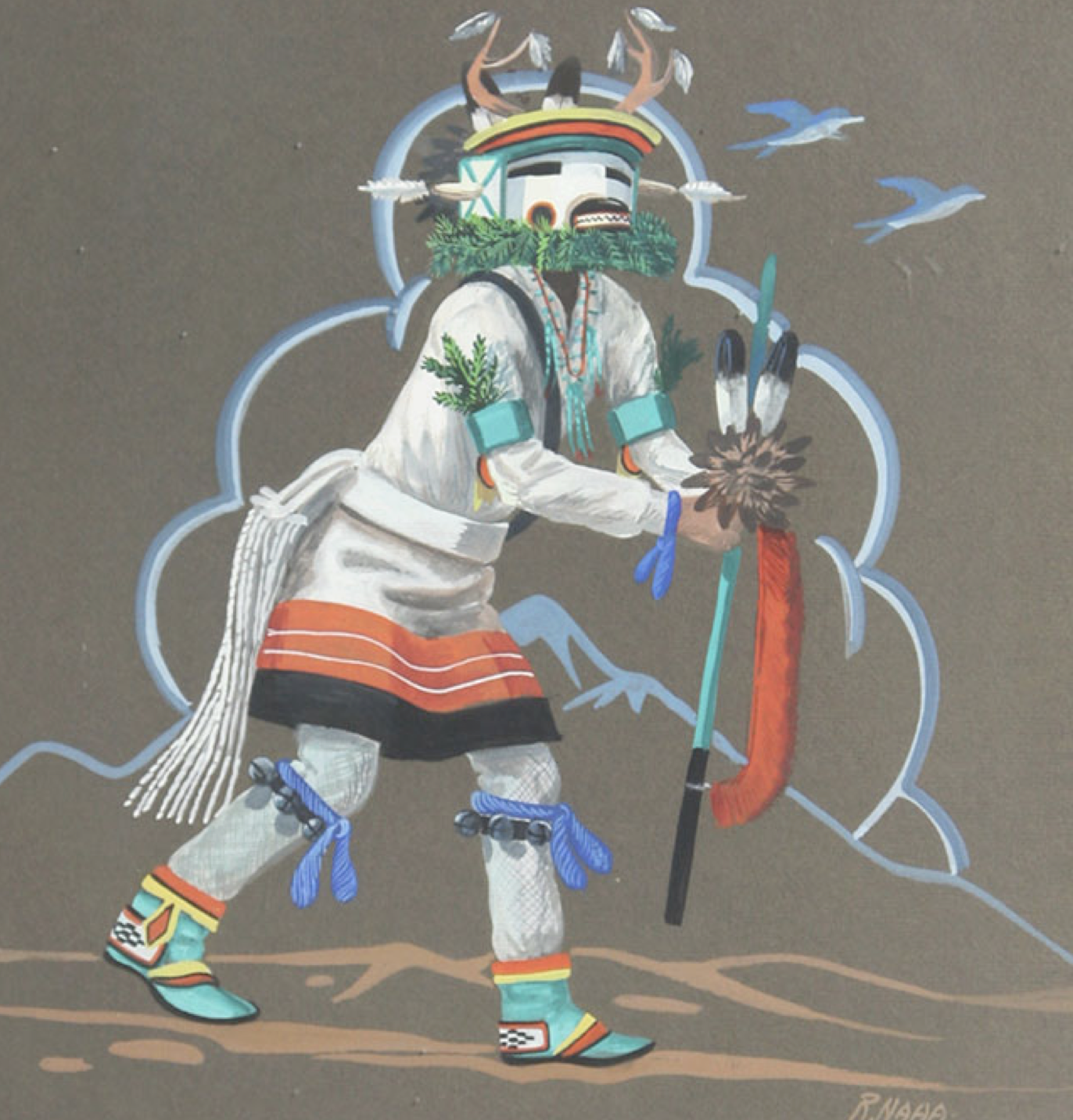 Hopi Artist Raymond Naha