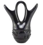 Mary Cain (1915-2010) - Santa Clara Black Wedding Vase with Carved Ava