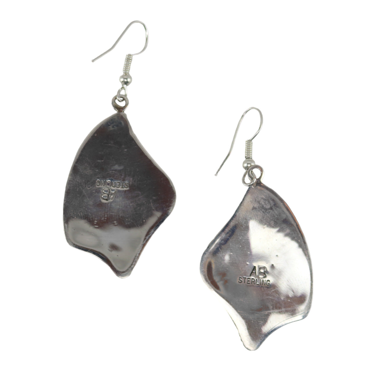 Abraham Begay - Navajo - Contemporary Coral Inlay and Sterling Silver