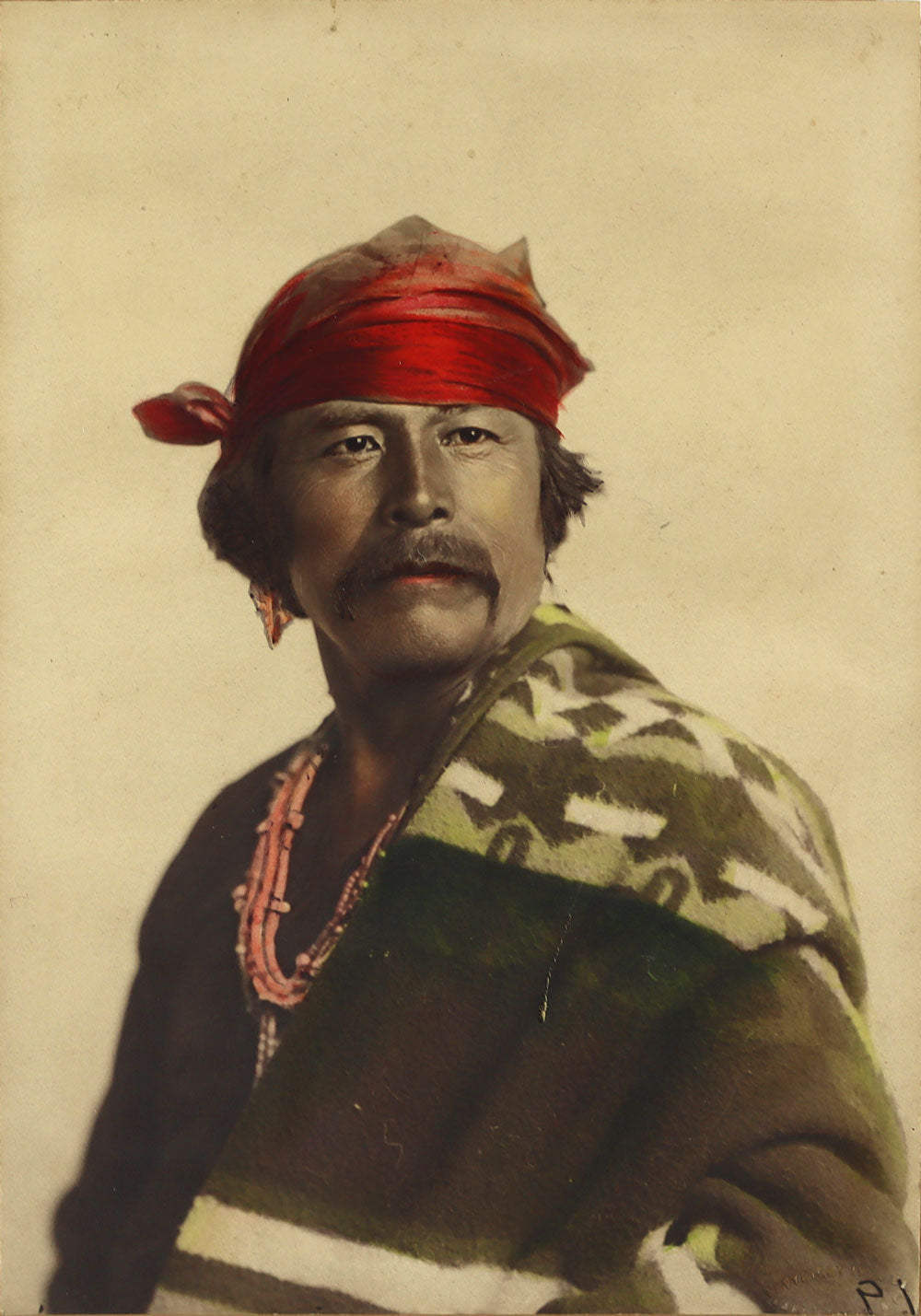 Karl Moon (1878-1948) Photograph of Native American