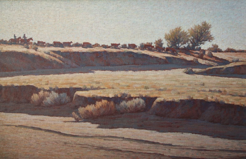 SOLD Edith Hamlin (1902-1992) - Desert Wash, Tucson, Arizona